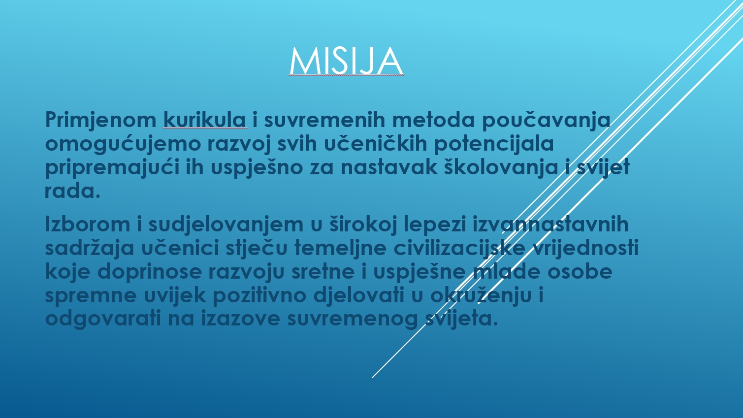 Misija i vizija - IV. gimnazija Marko Marulić